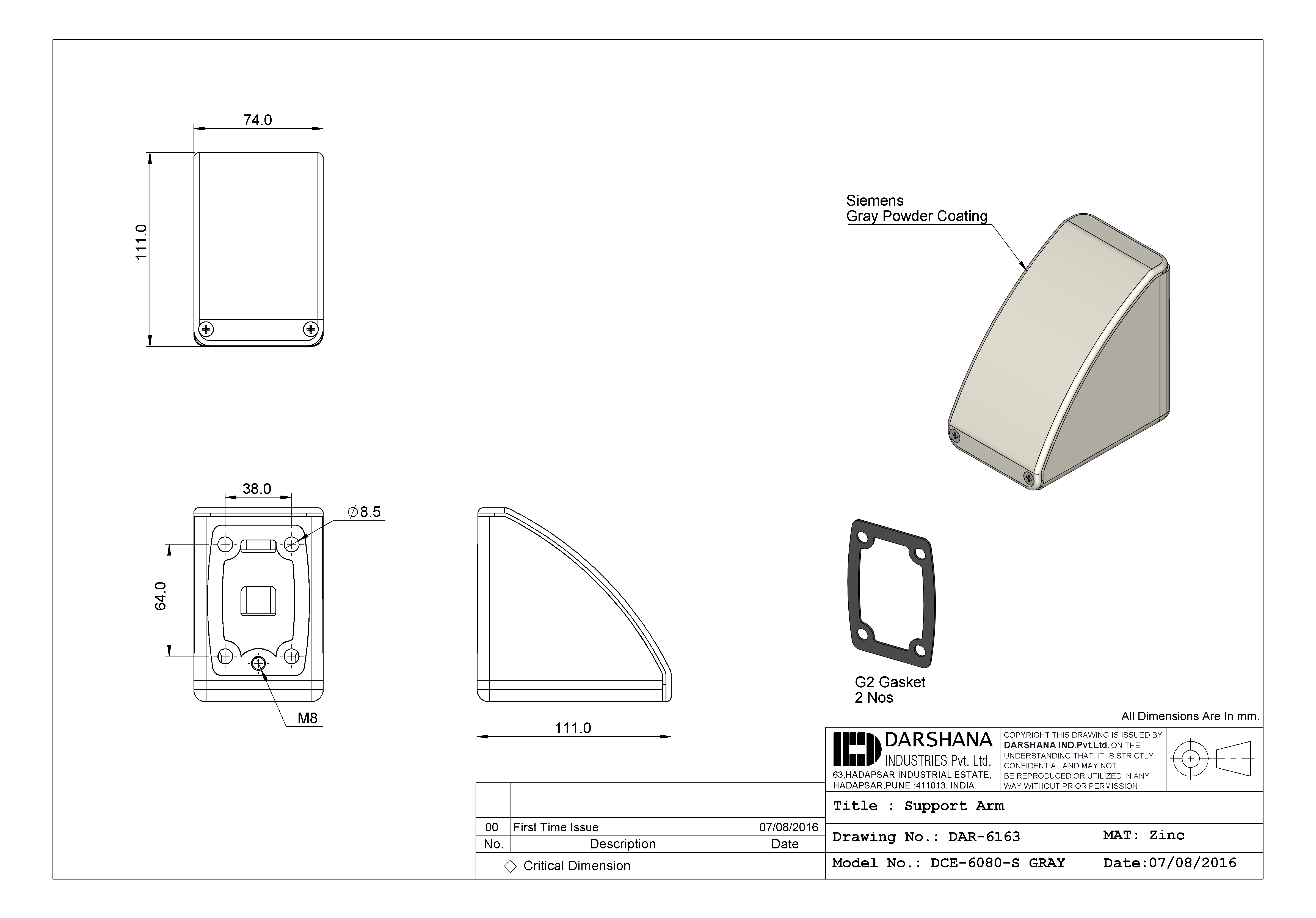 Darshana industries Item No -DCE-6080 - MAPA Engineering Company