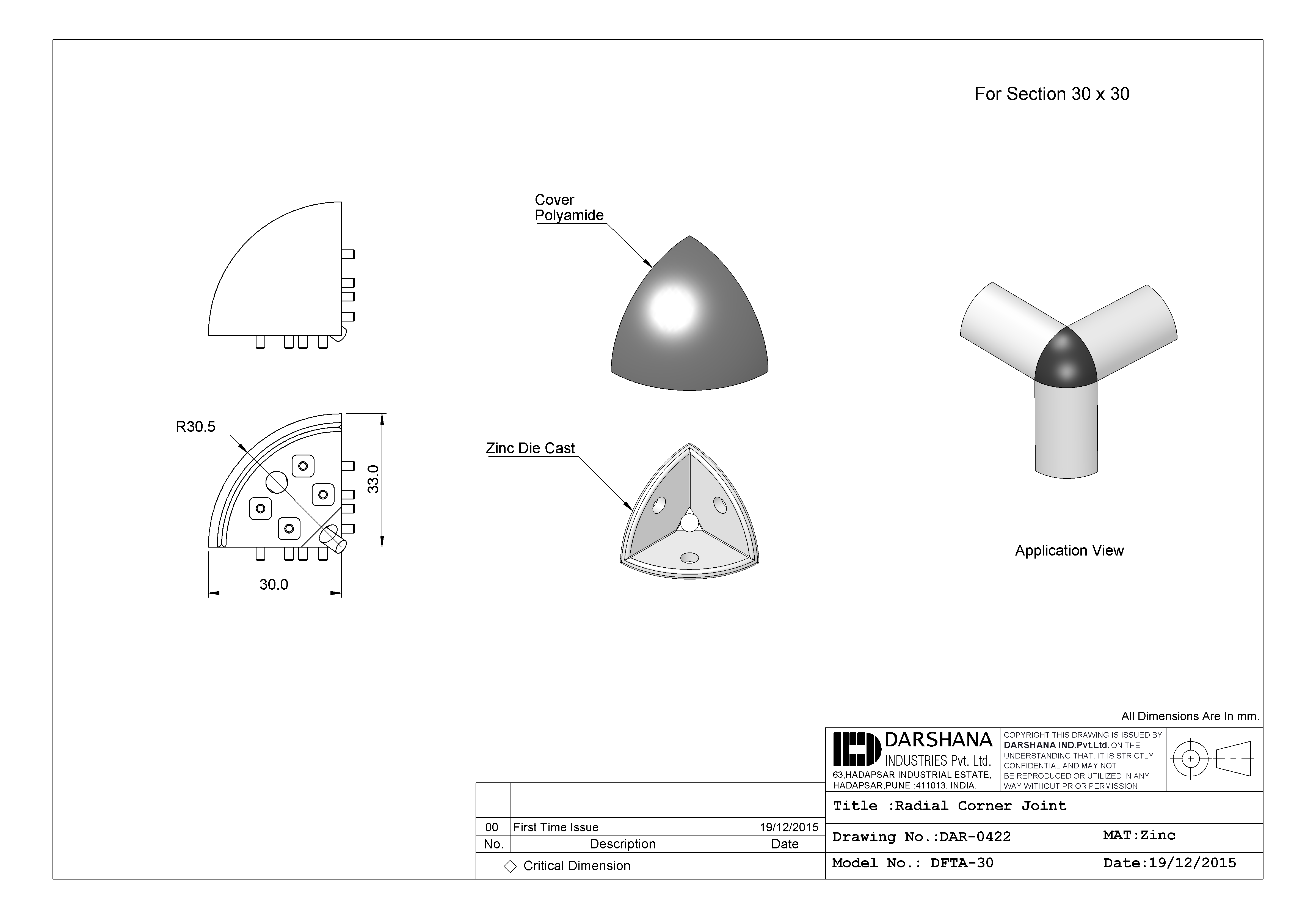 Darshana industries Item No -DFTA-30 - MAPA Engineering Company