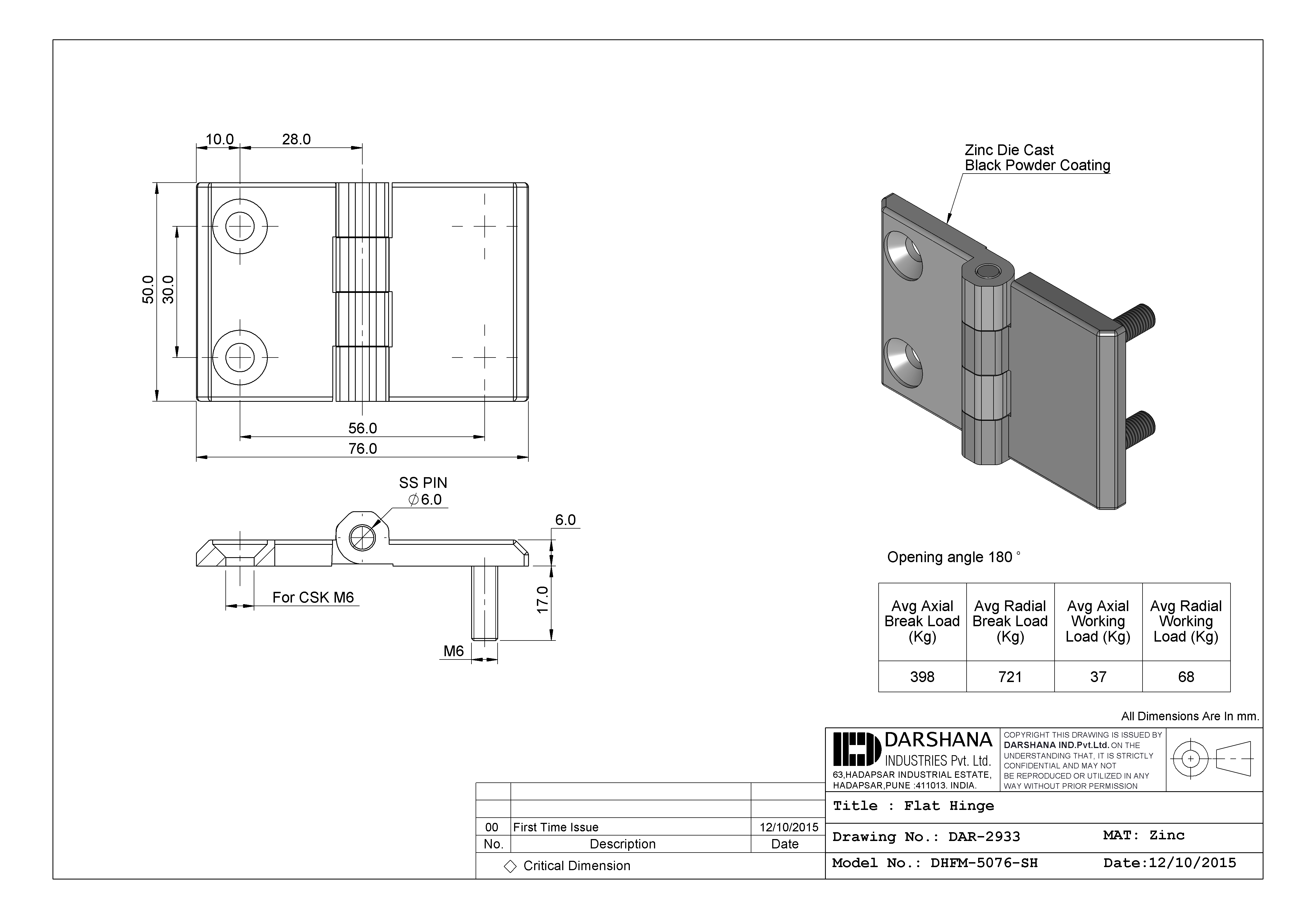 Darshana industries Item No -DHFM-50 - MAPA Engineering Company