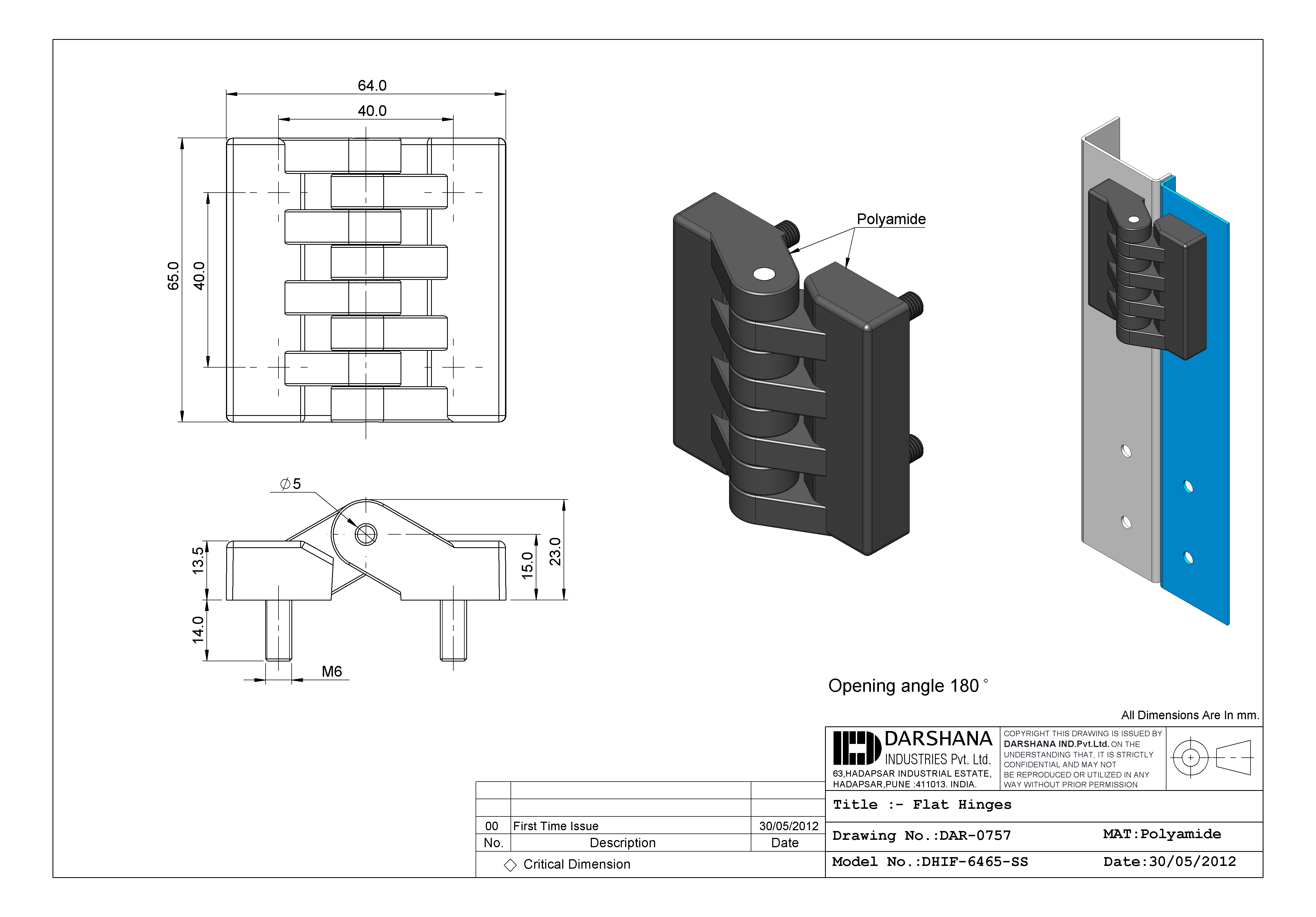 Darshana industries Item No -DHIF-6465 - MAPA Engineering Company