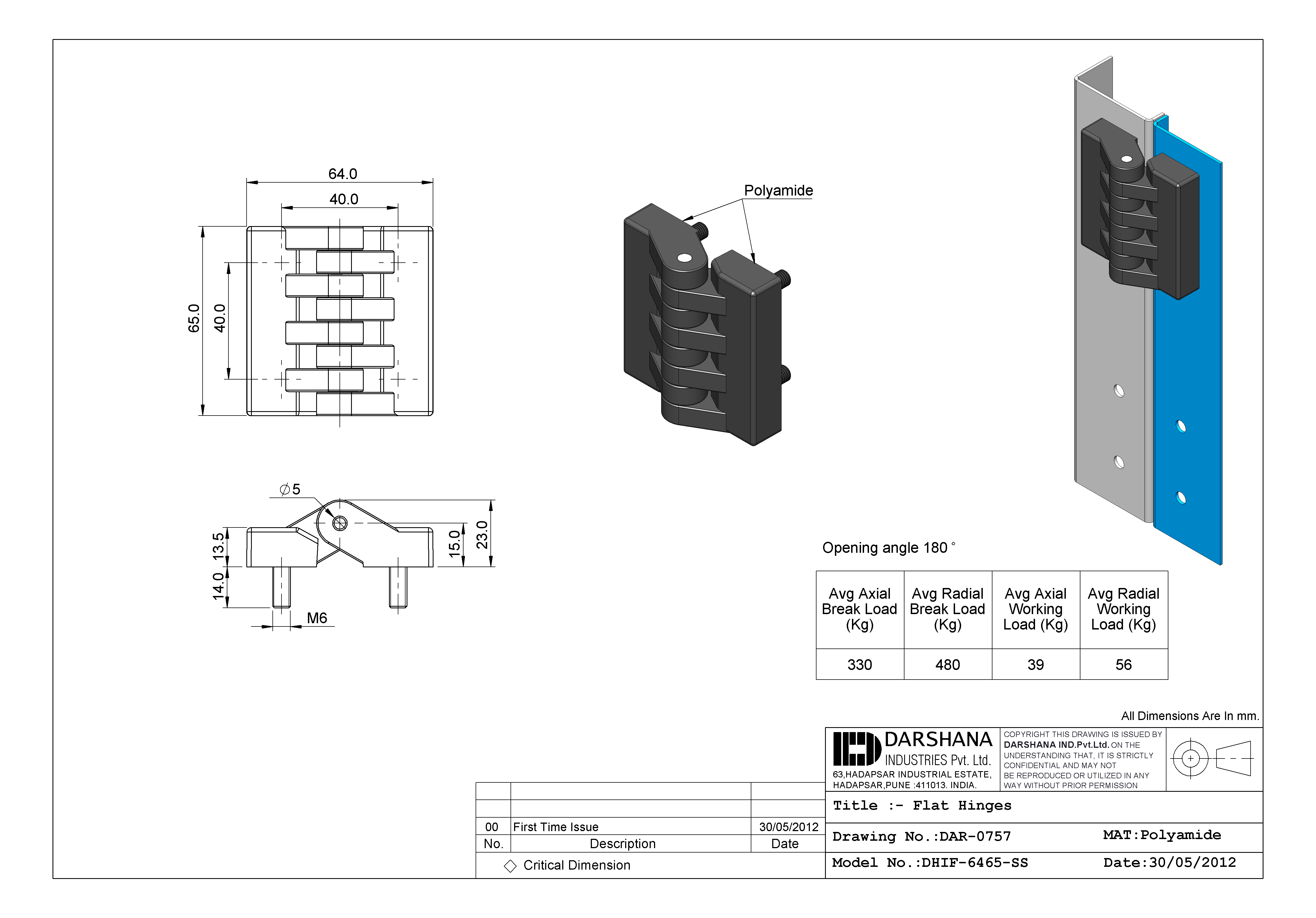 Darshana industries Item No -DHIF-6465 - MAPA Engineering Company
