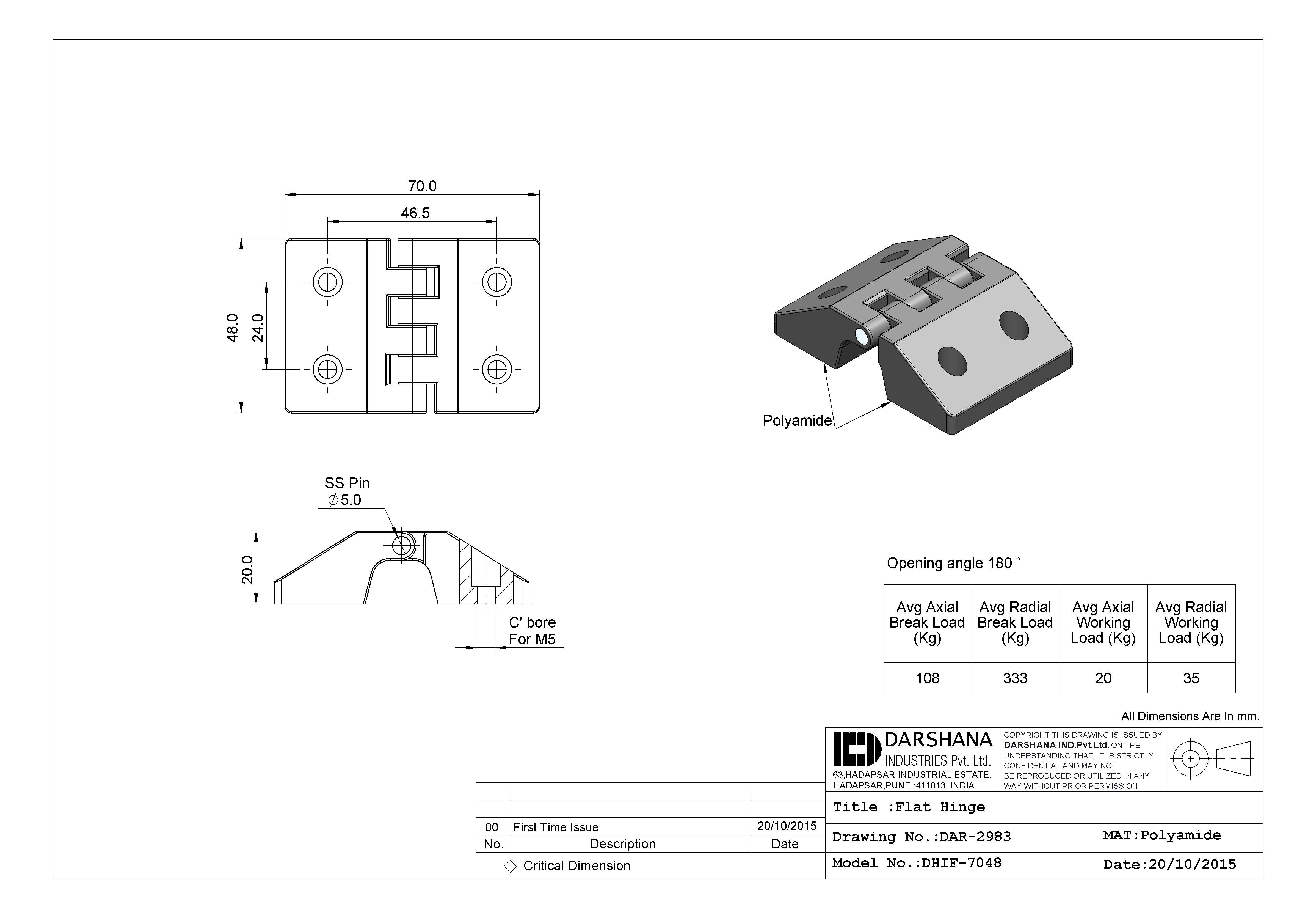 Darshana industries Item No -DHIF-7048 - MAPA Engineering Company