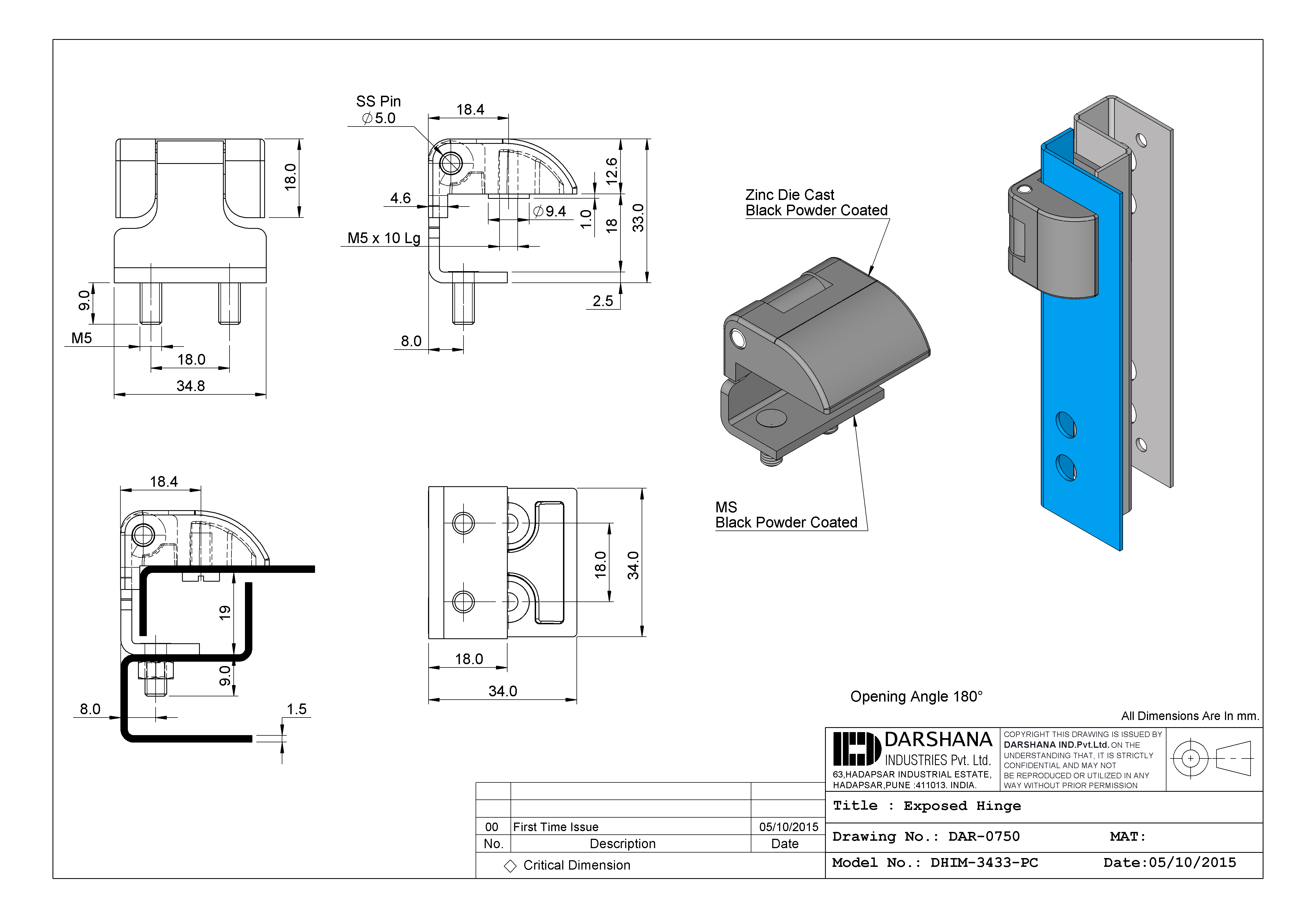 Darshana industries Item No -DHIM-3826 - MAPA Engineering Company