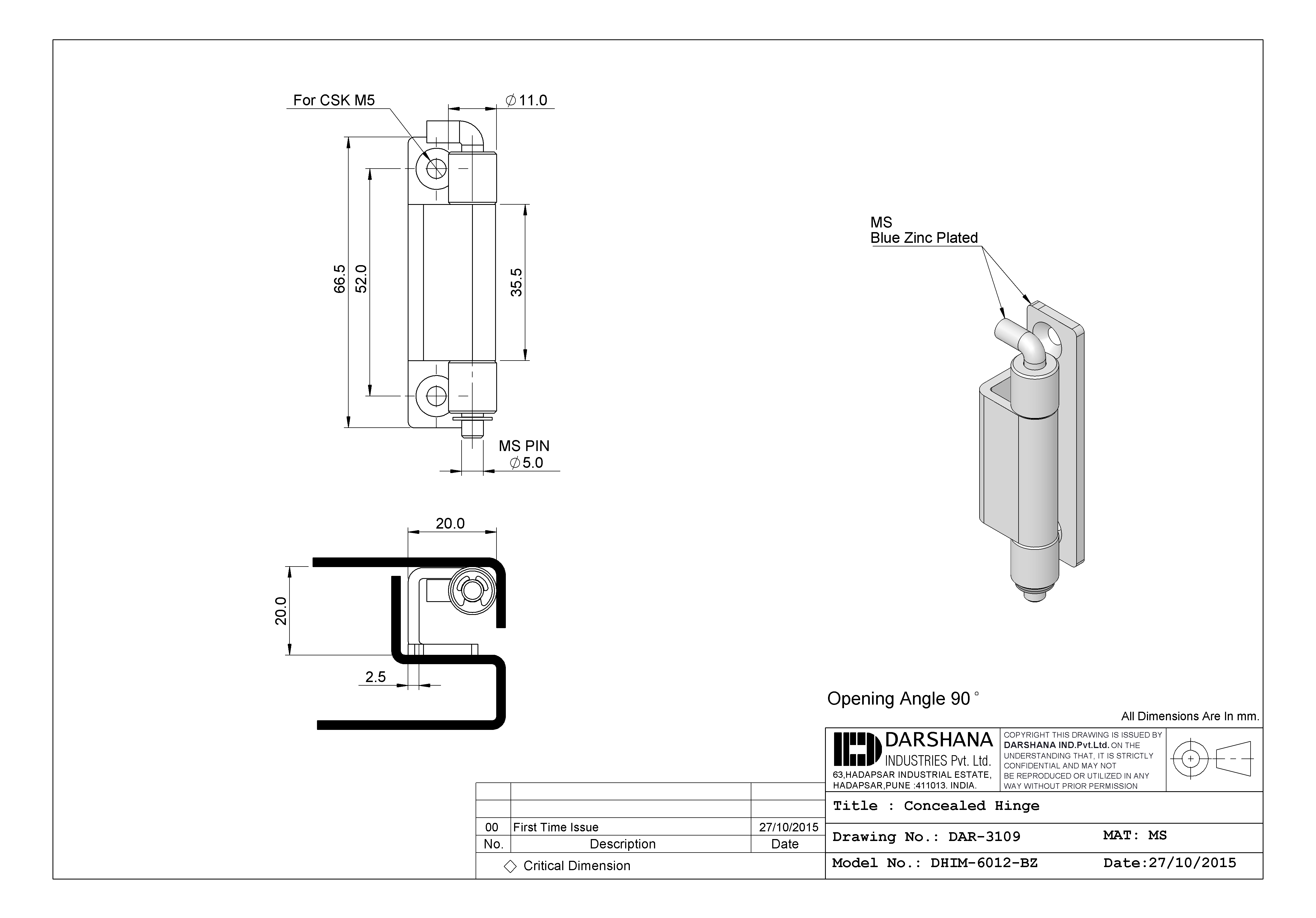 Darshana industries Item No -DHIM-60 - MAPA Engineering Company