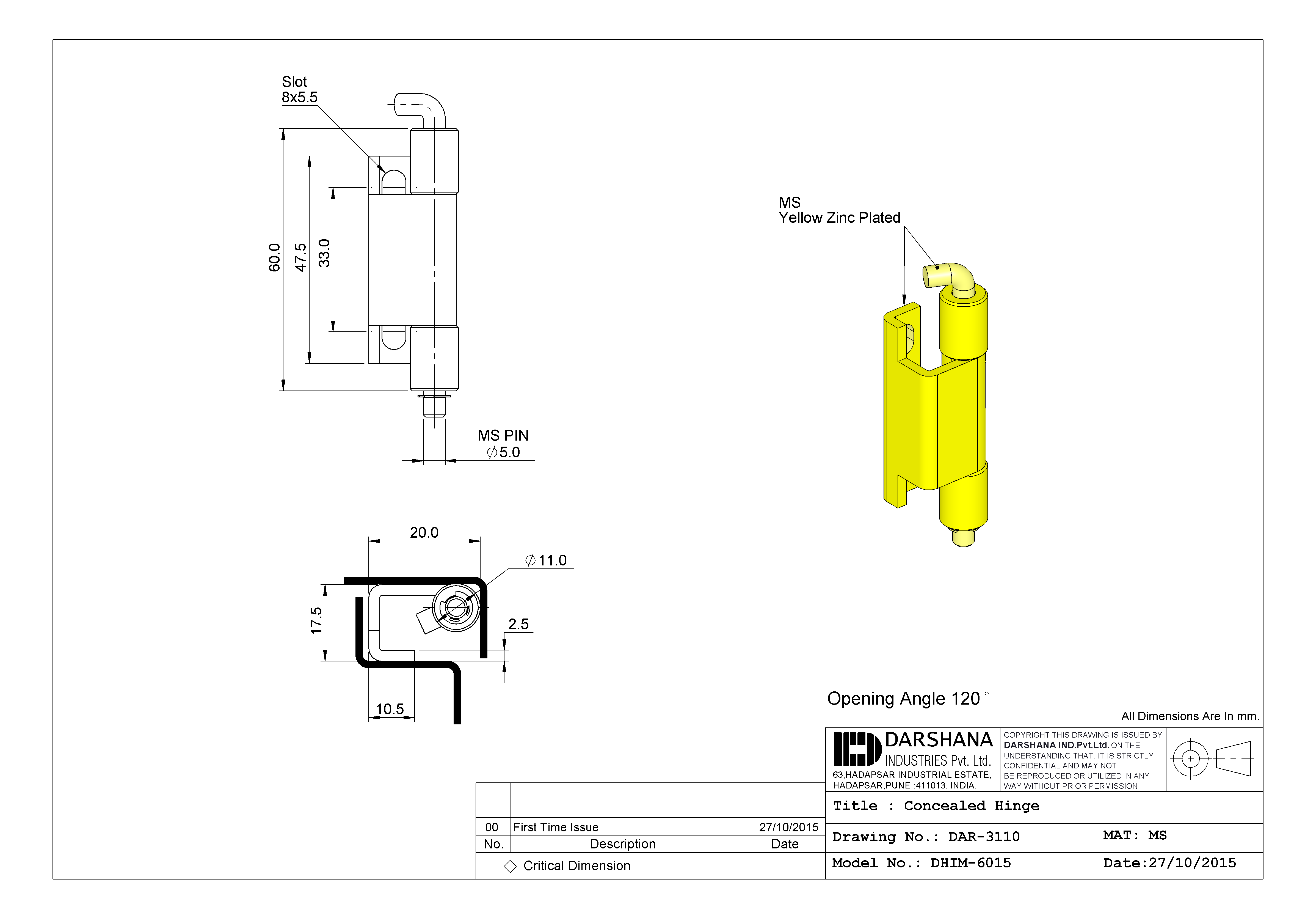 Darshana industries Item No -DHIM-60 - MAPA Engineering Company