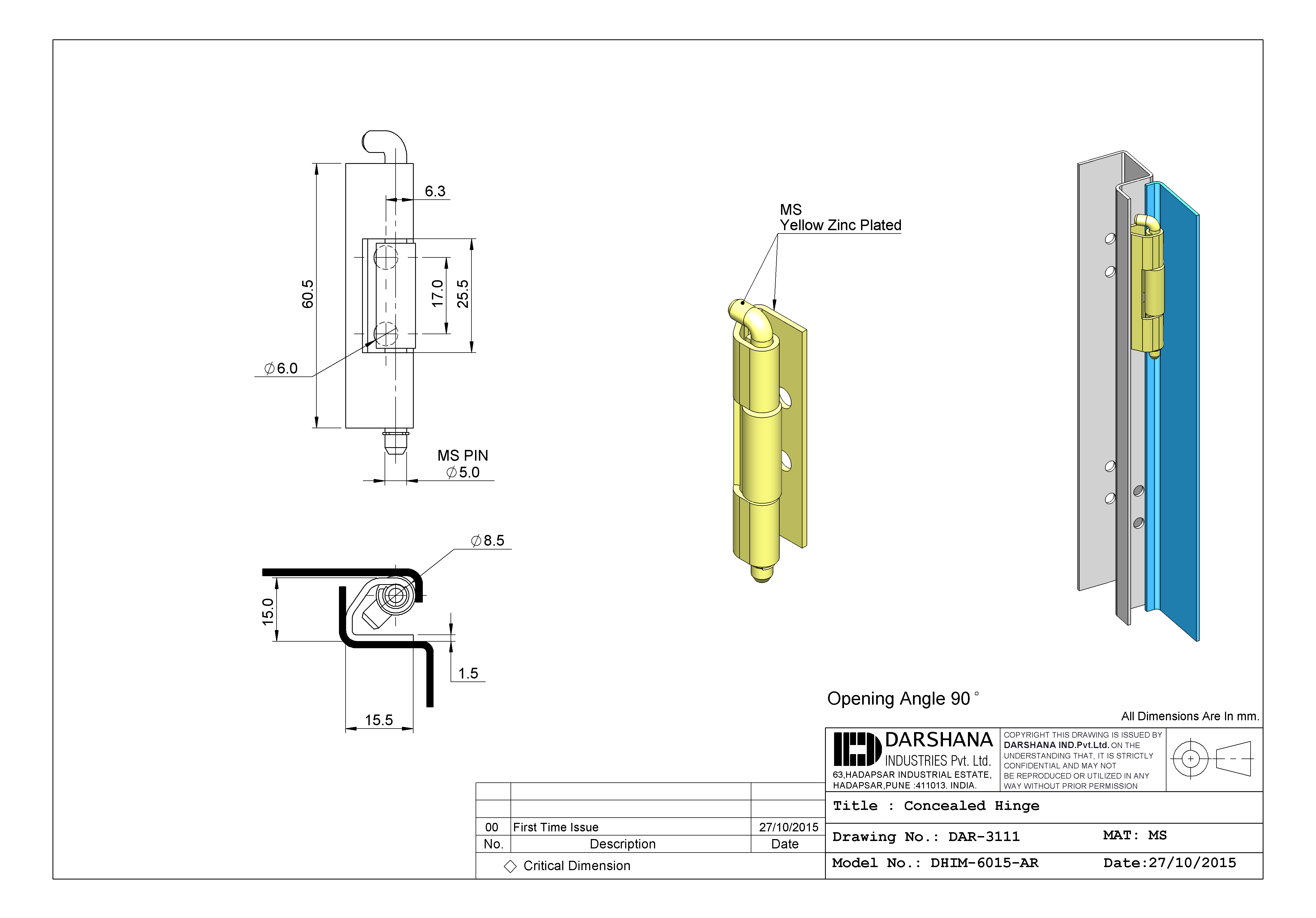 Darshana industries Item No -DHIM-60 - MAPA Engineering Company