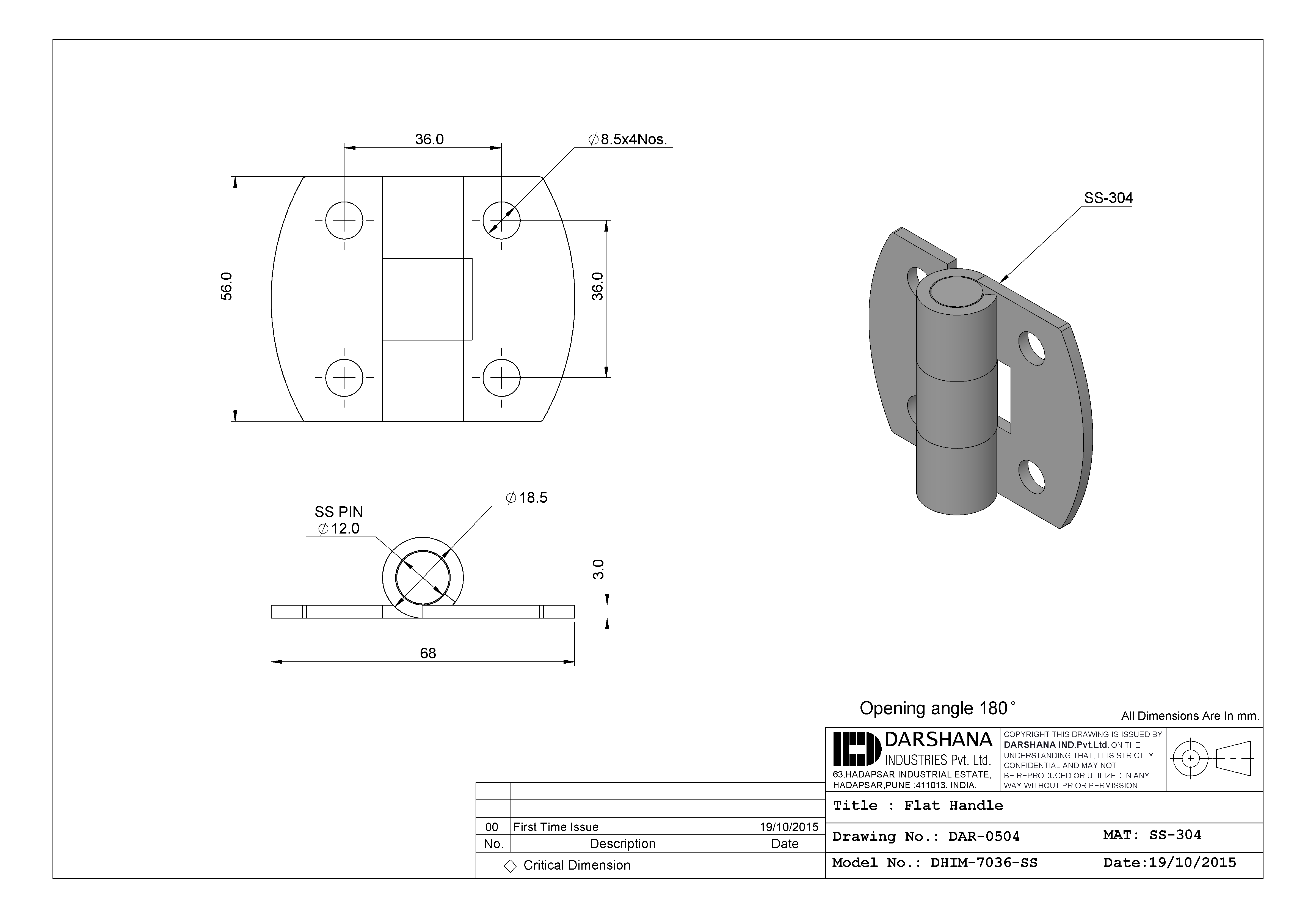 Darshana industries Item No -DHIM-7036-SS - MAPA Engineering Company