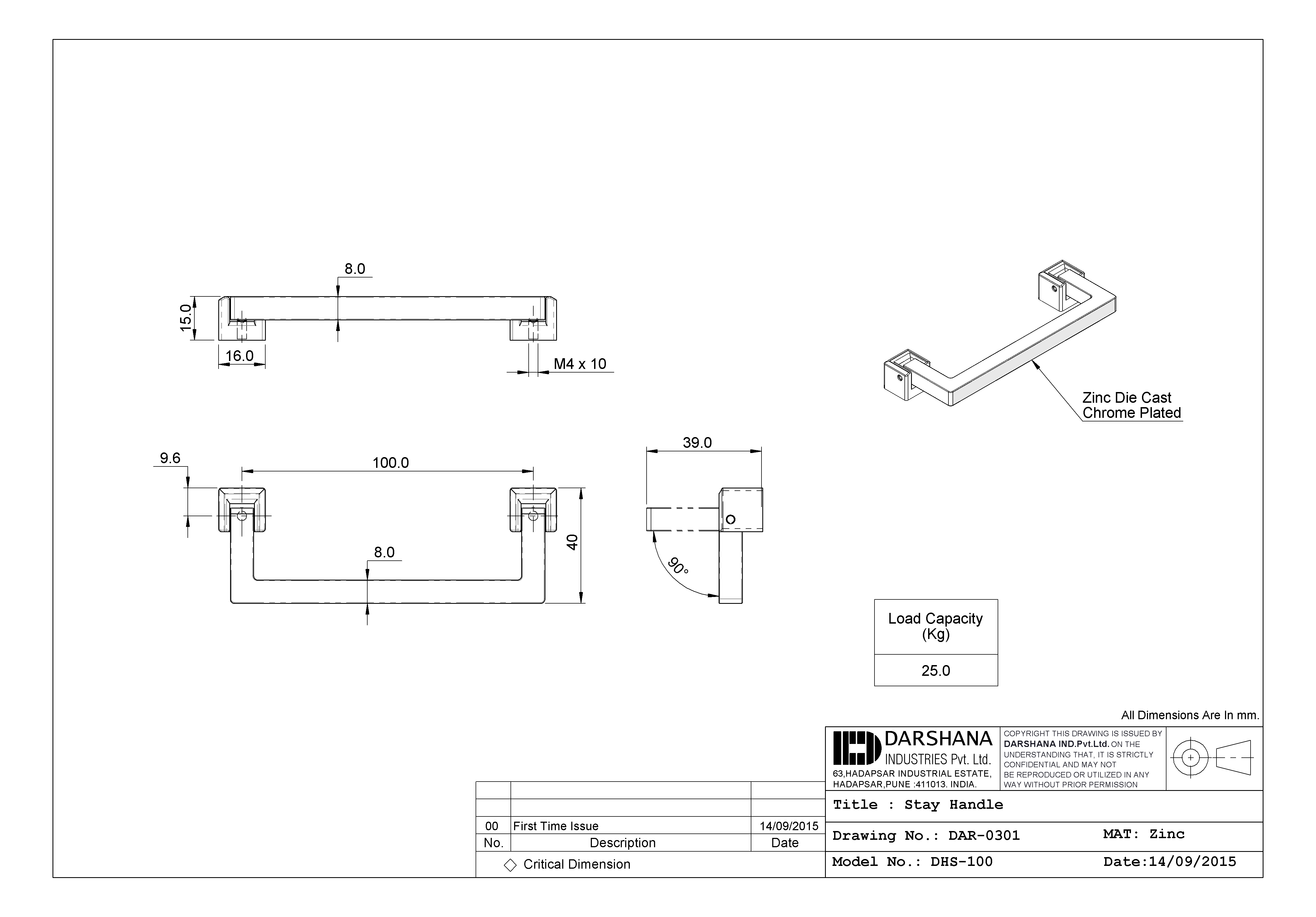 Darshana industries Item No -DHS-100 - MAPA Engineering Company