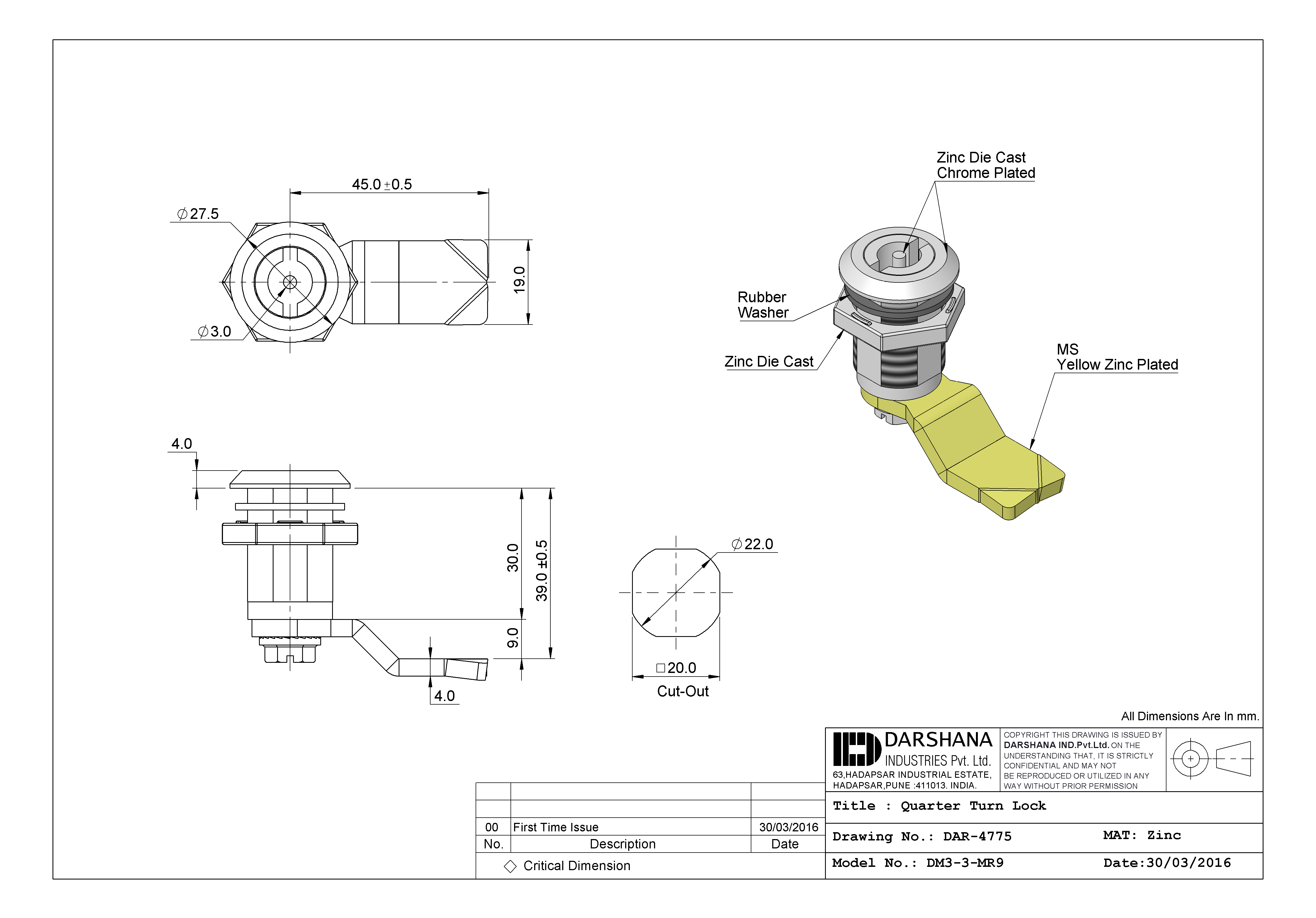 Darshana industries Item No -DM3-3-MR - MAPA Engineering Company