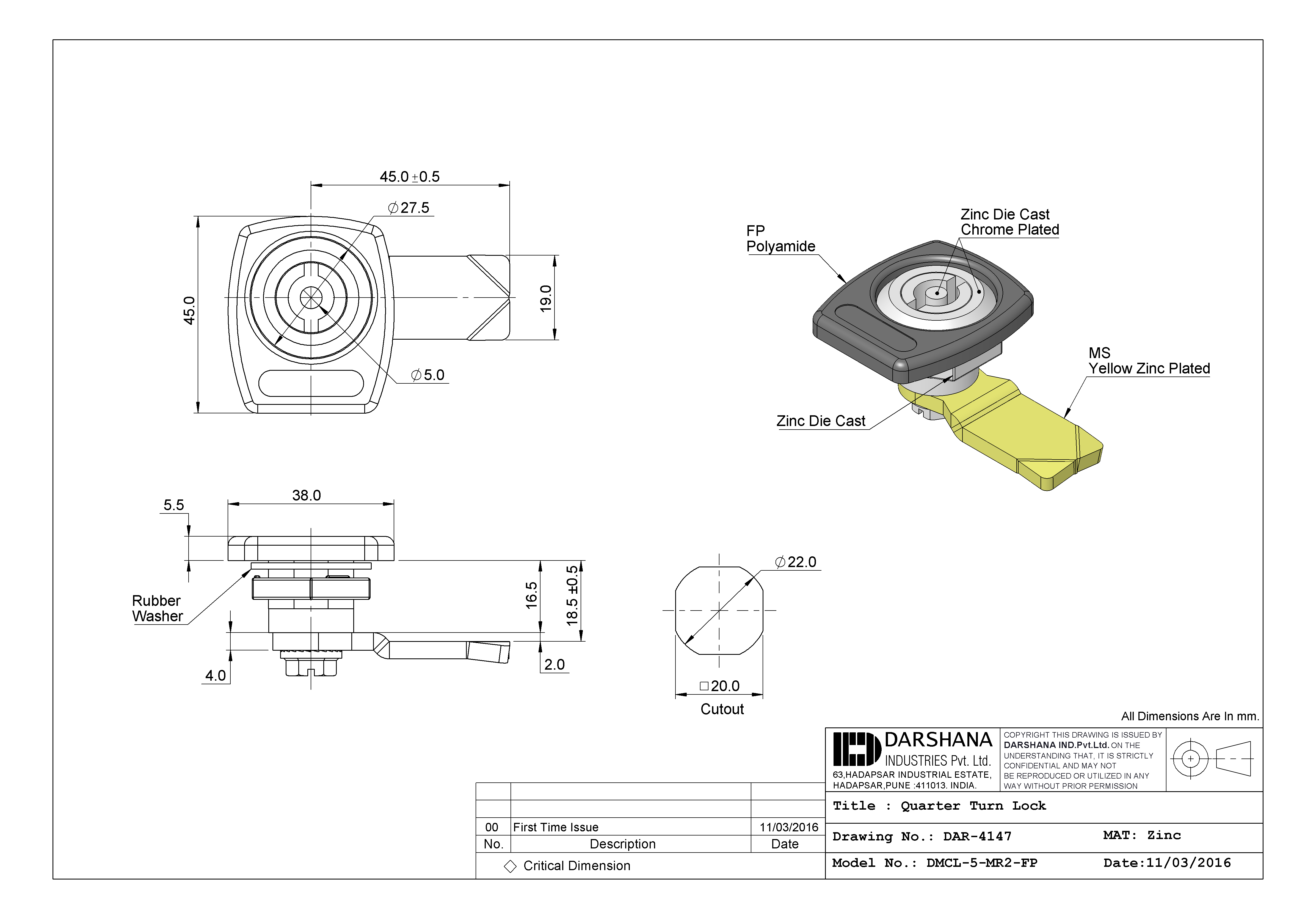Darshana industries Item No -DMCL-5-MR - MAPA Engineering Company
