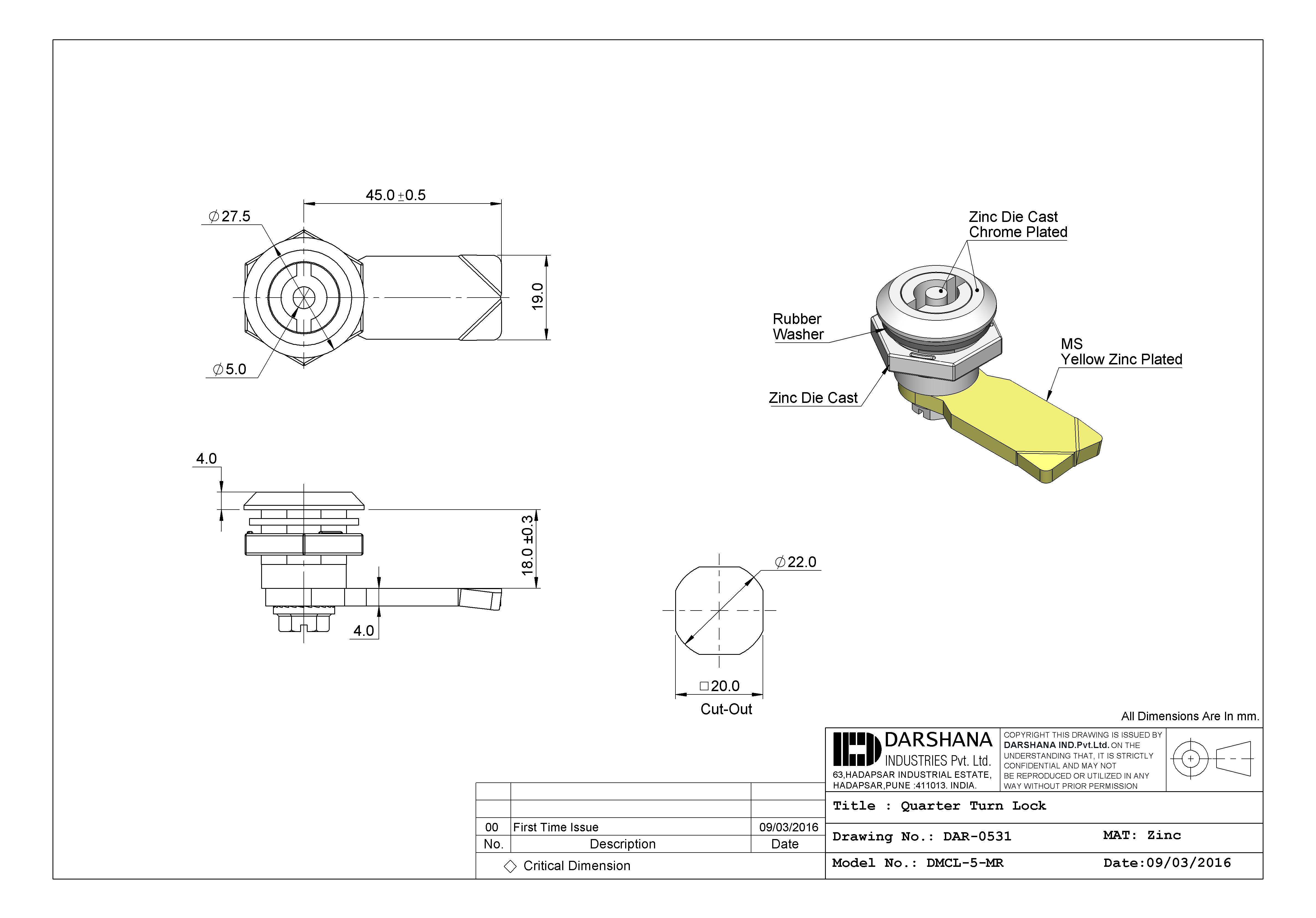 Darshana industries Item No -DMCL-5-MR - MAPA Engineering Company