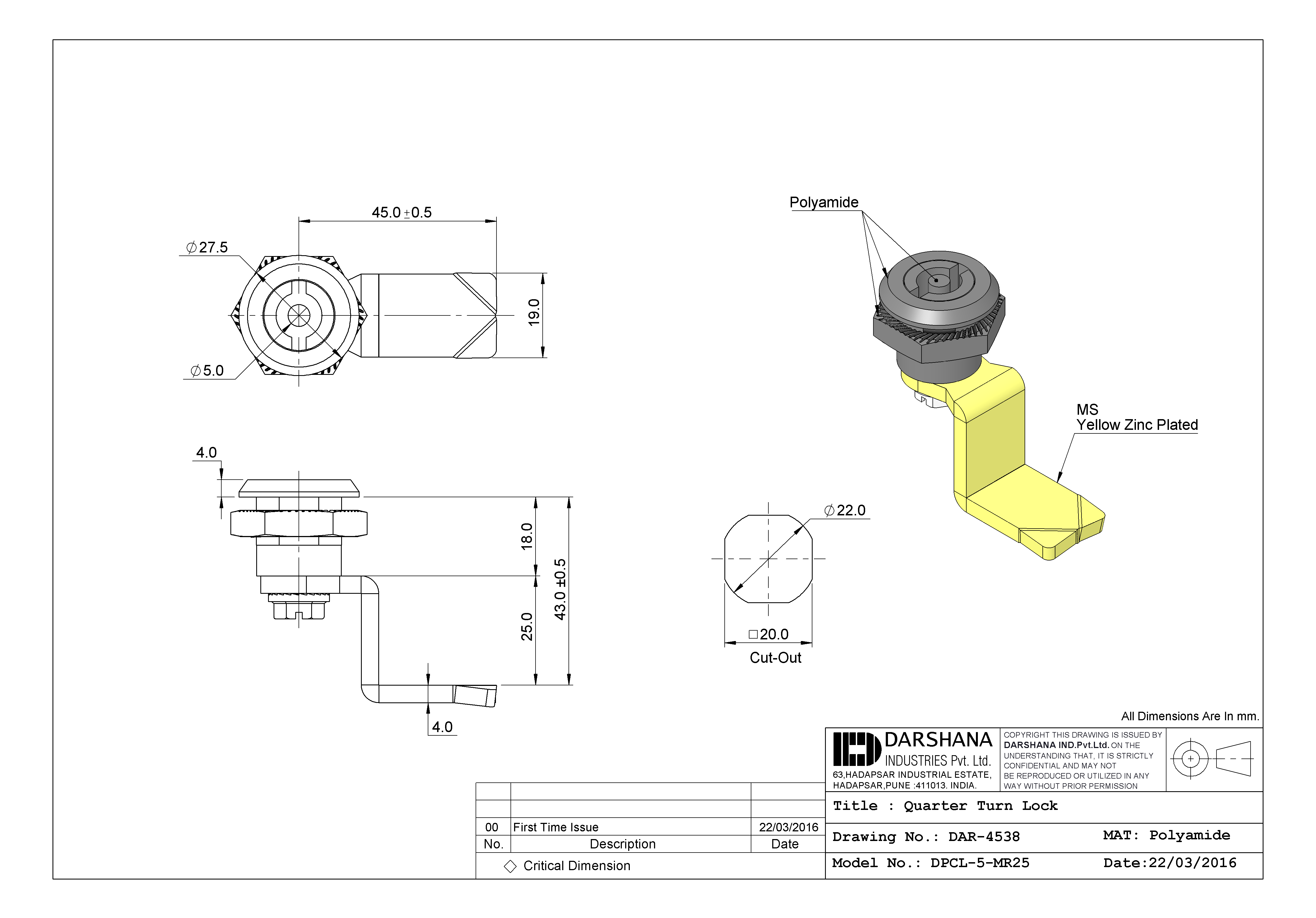 Darshana industries Item No -DPCL-5-MR2 - MAPA Engineering Company