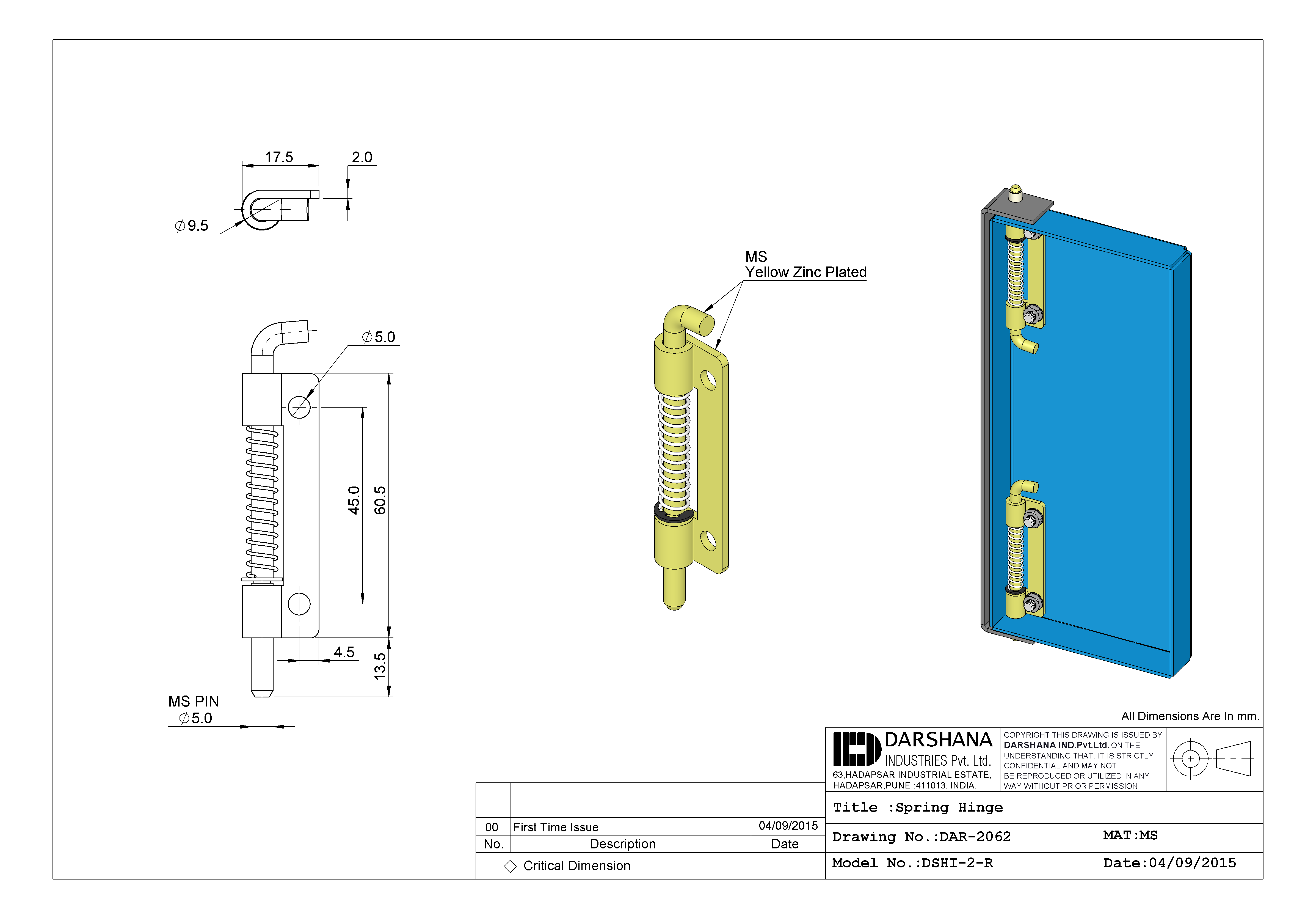 Darshana industries Item No -DSHI-2-R - MAPA Engineering Company